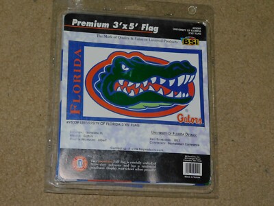 BSI NCAA Licensed Florida Gators 3' x 5' FLAG w/Grommets Banner New | eBay