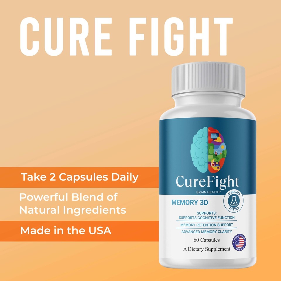 (6 Pack) Cure Fight for Memory - CureFight Brain Health Supplement | eBay