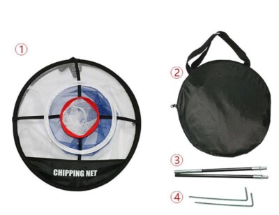 Golf Chipping Practice Net Target Accessories Portable Foldable Indoor ...