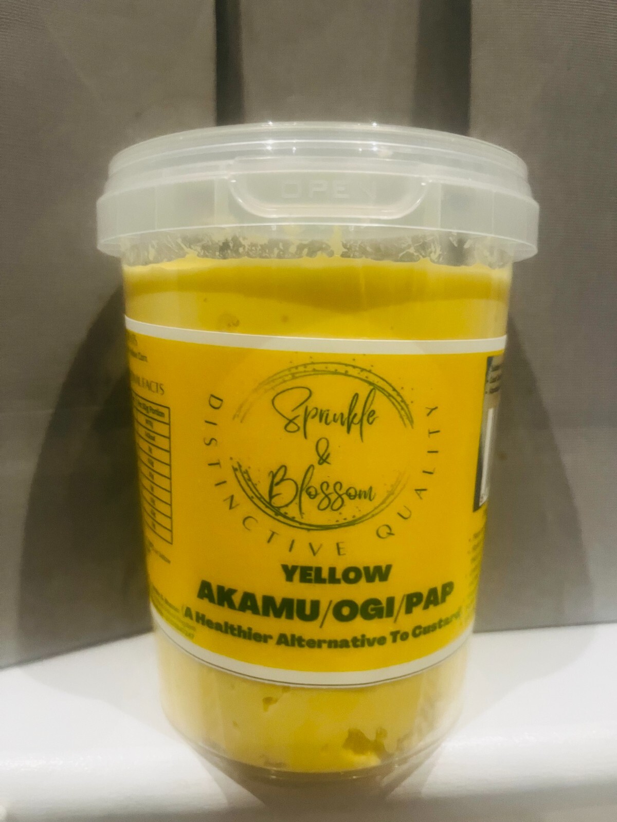 Freshly Frozen Homemade Brown, White & Yellow Akamu/Ogi/Pap | eBay UK