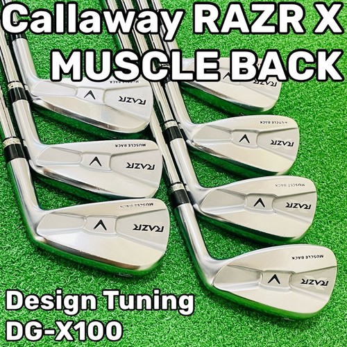 7219 Callaway RAZR X Callaway MUSCLE BACK Muscle Back Iron 7 pieces set ...