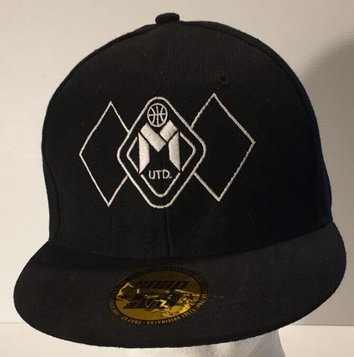 MELBOURNE UNITED Basketball NBL Snapback Cap Hat. Colour is Black ...