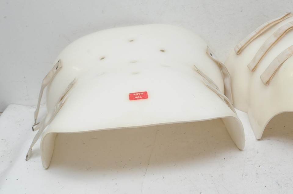 Clamshell Back Brace Orthosis Scoliosis Kyphosis Overlap White | eBay