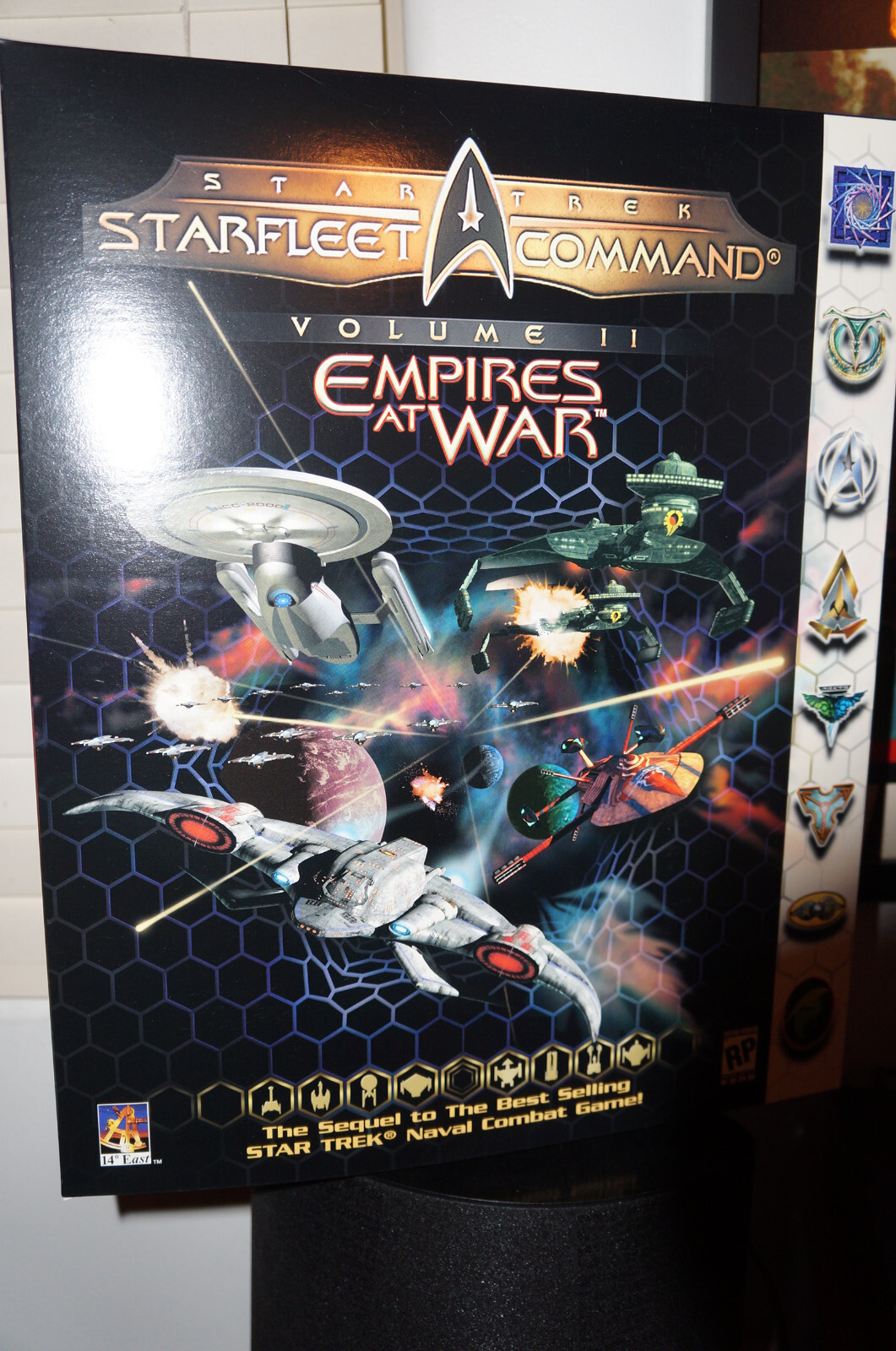 Star Trek Starfleet Command Empires at War Giant Oversized Game Box ...