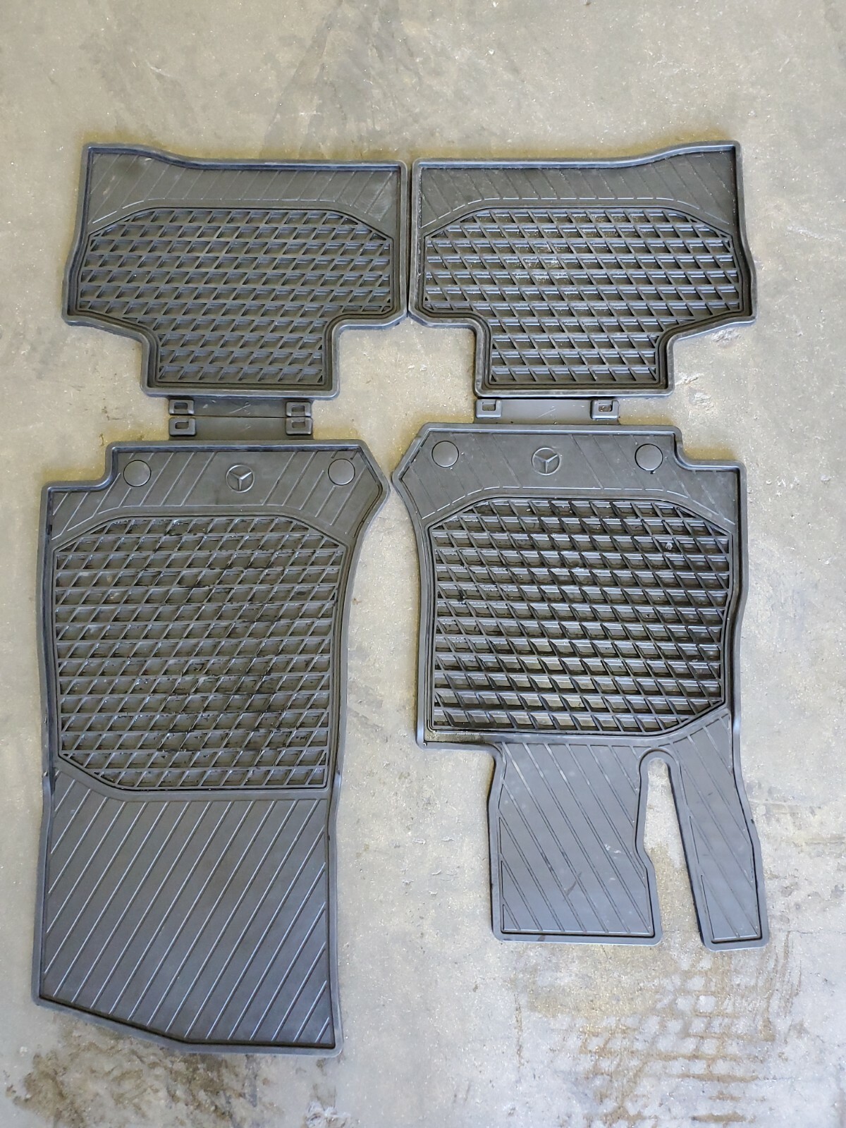 Mercedes-Benz C-Class C300 C400 C450 C43 Front ALL Weather Mats SET ...