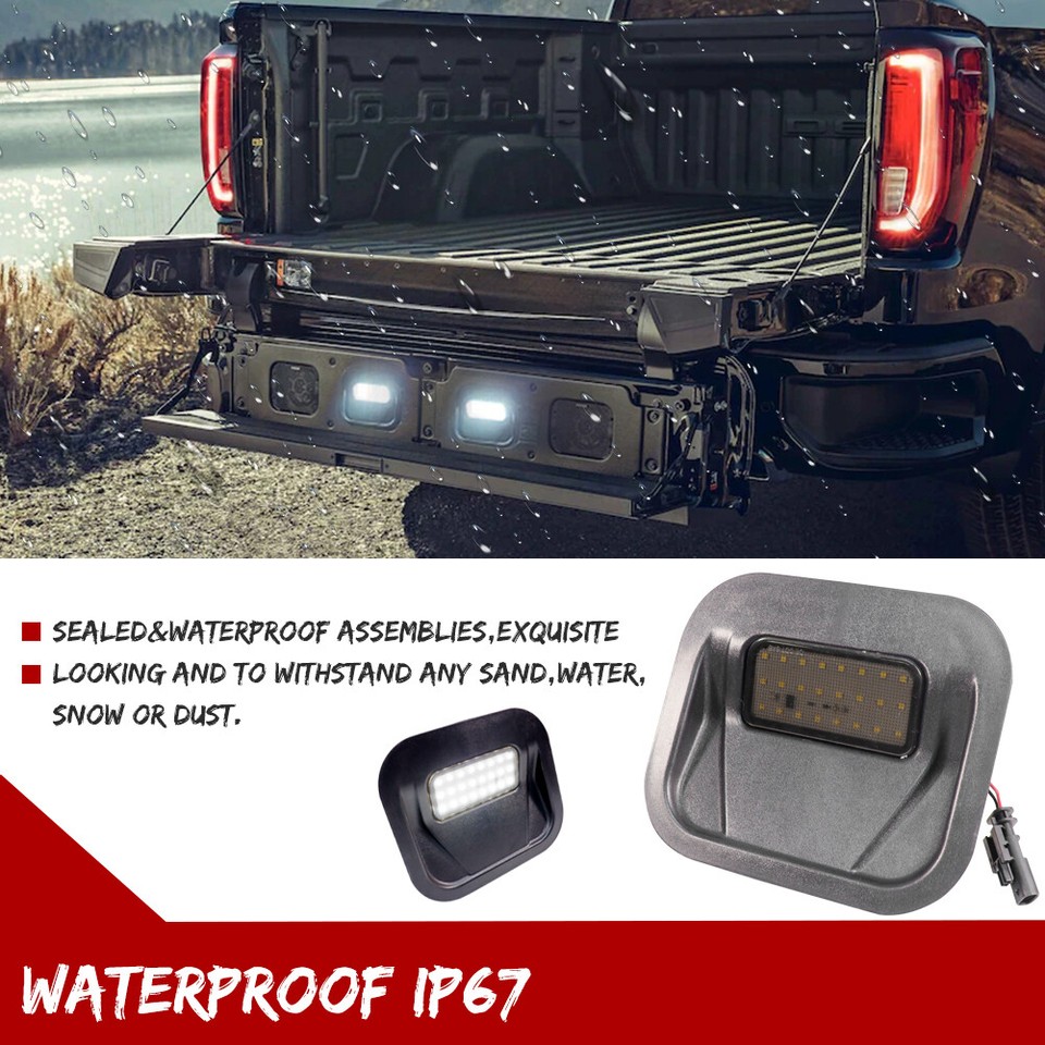 For GMC Sierra 1500 2019 2020 2021 Multipro Tailgate Step Light Kit ...