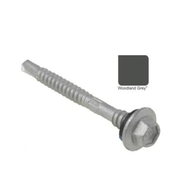 Qty 100 NEO Hex Top Grip 12g (14tpi) x 51mm Metal Roof Screw Paint ...