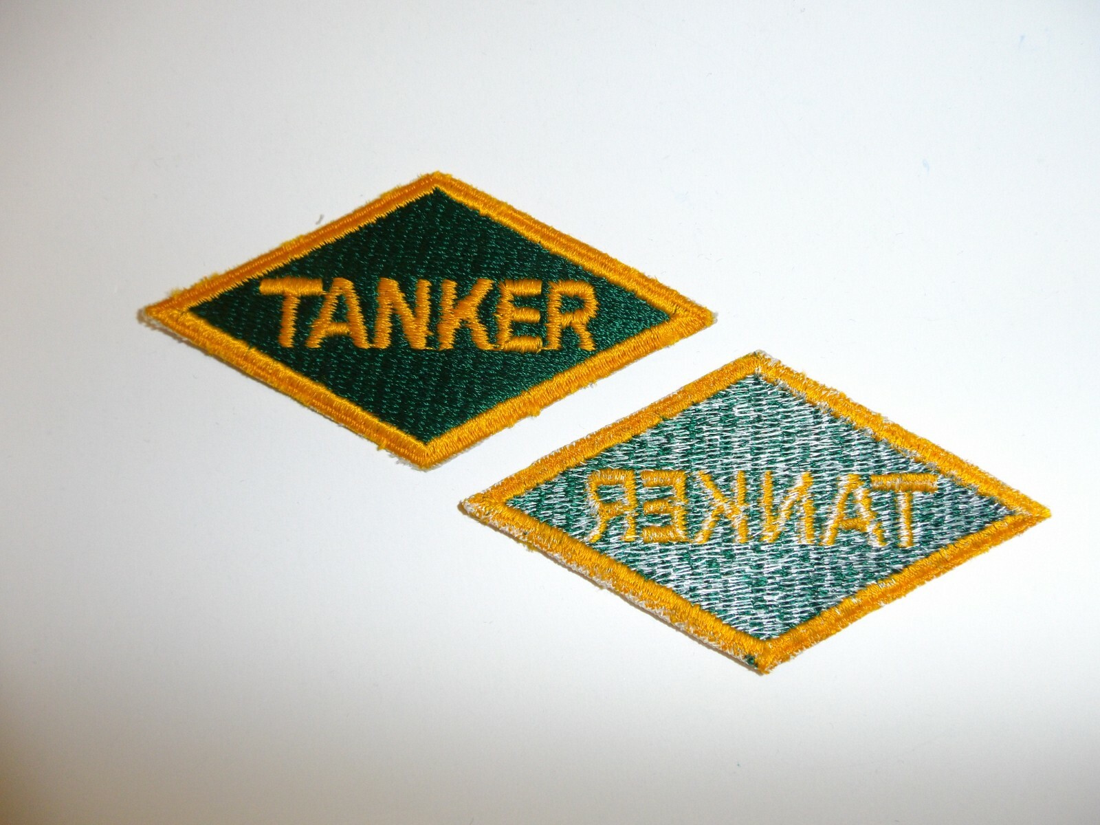 A172 Original 1950's US Army Tankers patch triangle division battalion ...