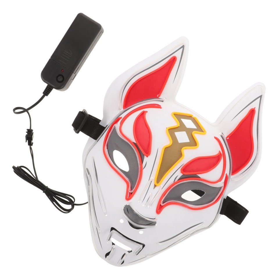 Fox Mask Dress Up Mask Fox Cosplay Mask Fox Mask Halloween Masquerade ...