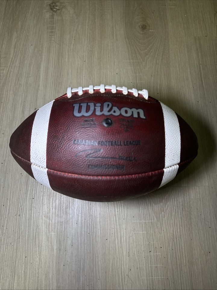 CFL Leather Game Ball - Wilson - New Fully Prepped! Same Day Shipping ...
