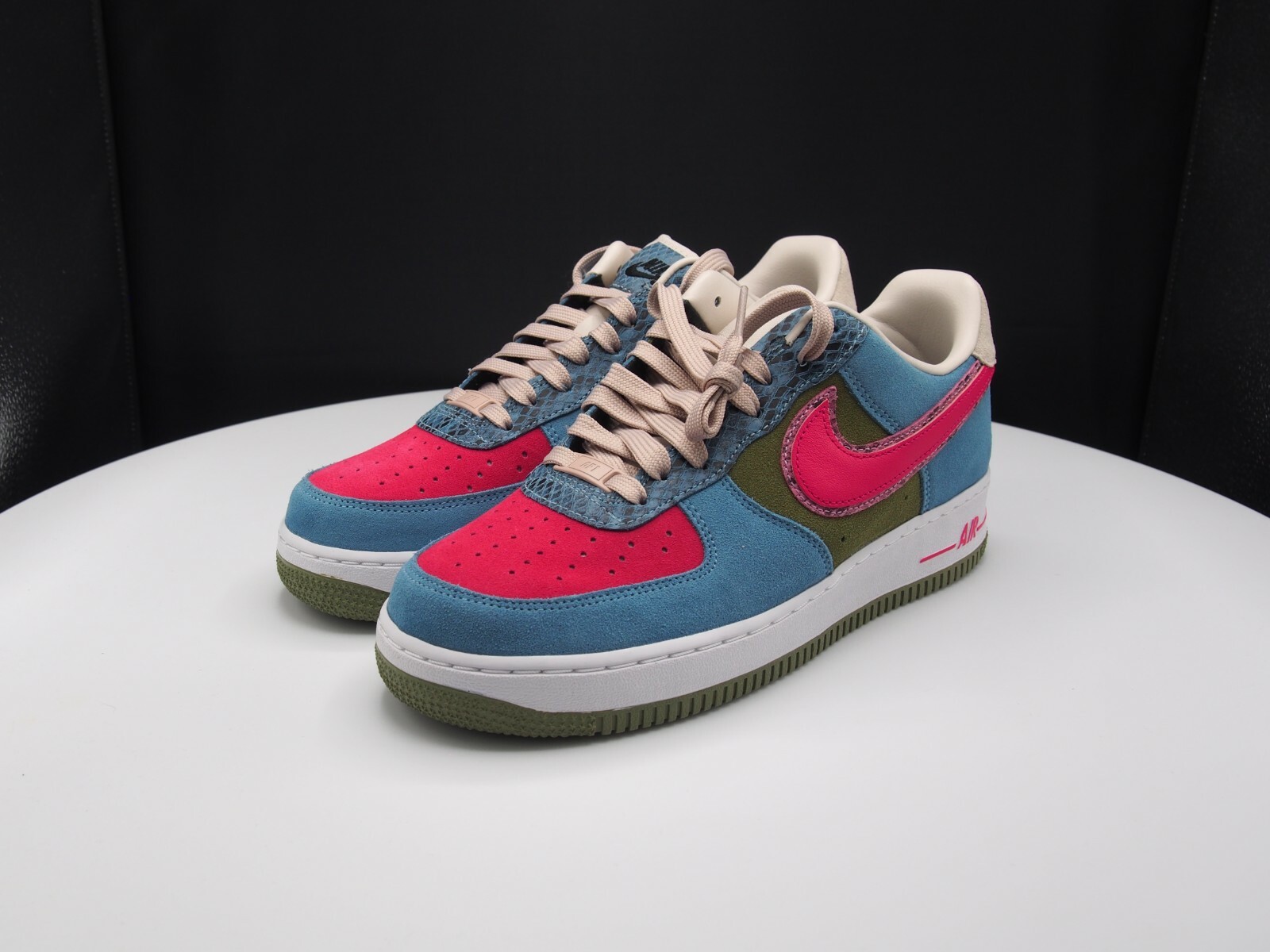 Nike Air Force 1 '07 "Watermelon Snakeskin" Nike by You ID Men's size 8 ...