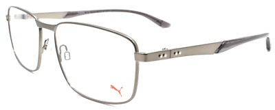 PUMA PU0093O 007 Men's Eyeglasses Frames 56-16-140 Ruthenium | eBay