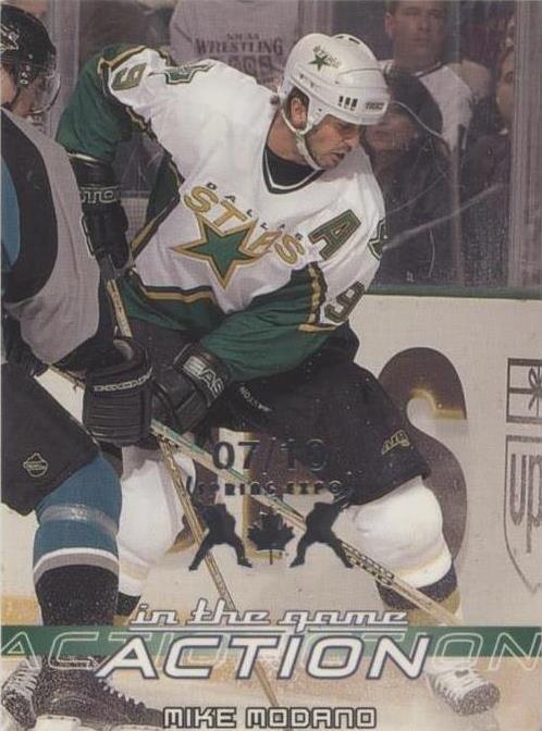 2003-04 In the Game Action - Mike Modano #163 Spring Expo /10 for sale ...