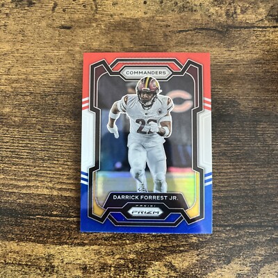 2023 Panini Prizm - Red White & Blue Prizm #296 Darrick Forrest Jr ...
