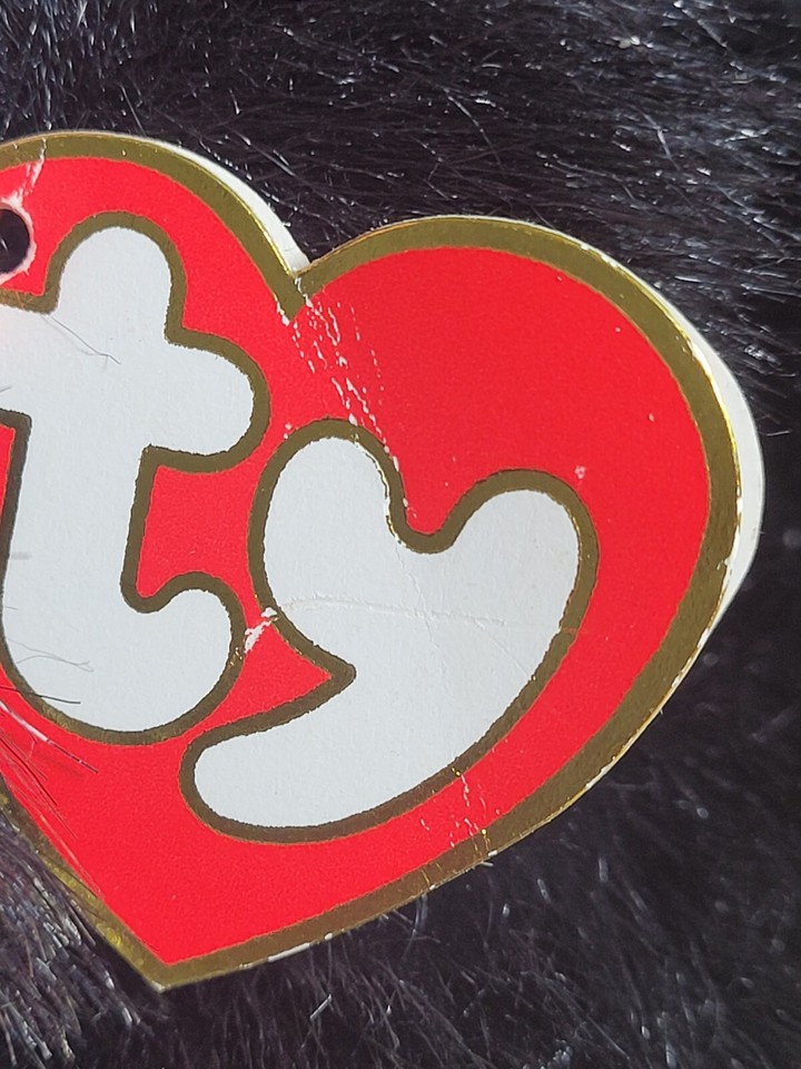 Ty Classic Plush "Baby Paws" Black Bear Cub Lovey 10" 1996 Stuffie | eBay