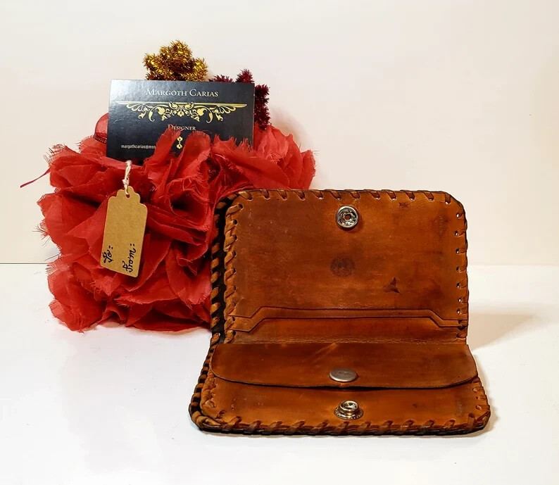 Wallet Women.Leather.Retro.Vintage Style.Trending.Handmade | eBay