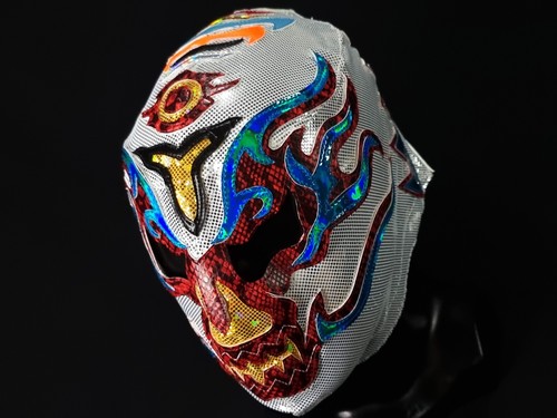SKULL MASK WRESTLING MASK LUCHADOR WRESTLER MASK LUCHA LIBRE MEXICAN ...