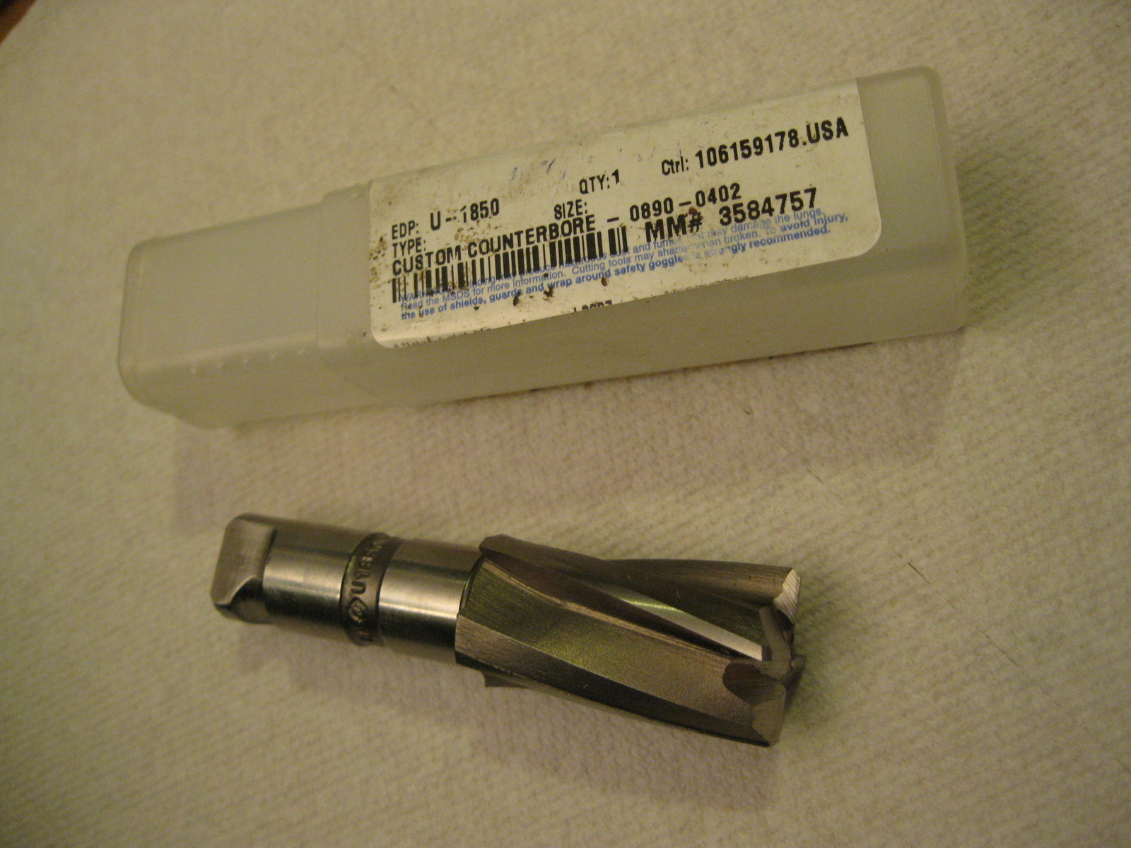 3/4" Spotfacer / Counterbore, TCT Pin Drive, Kennametal | eBay