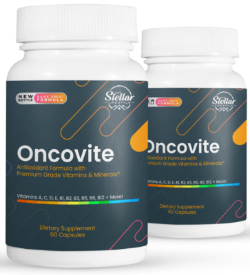 2 Pack Oncovite, antioxidant formula with vitamins & minerals-60 ...