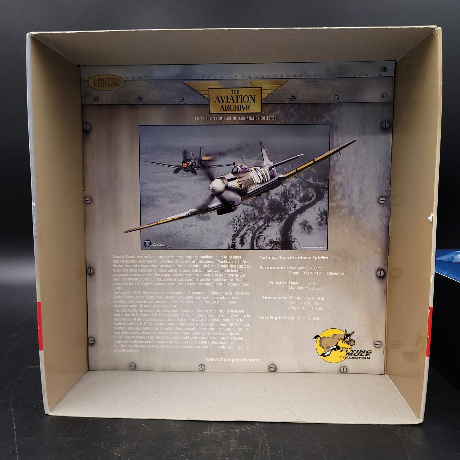 Corgi 1 72 Flying Mule Collection Supermarine Spitfire Don Gentile 1942 ...