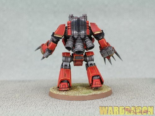 FW WDS painted Blood Angels Legion Contemptor-Incaendius Class ...