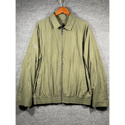 Ping Performance Dynamics Golf Jacket Men's Large Green Full Zip ...