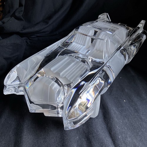 Daum France Crystal Cadillac Eldorado Automobile Model Figurine Clear ...