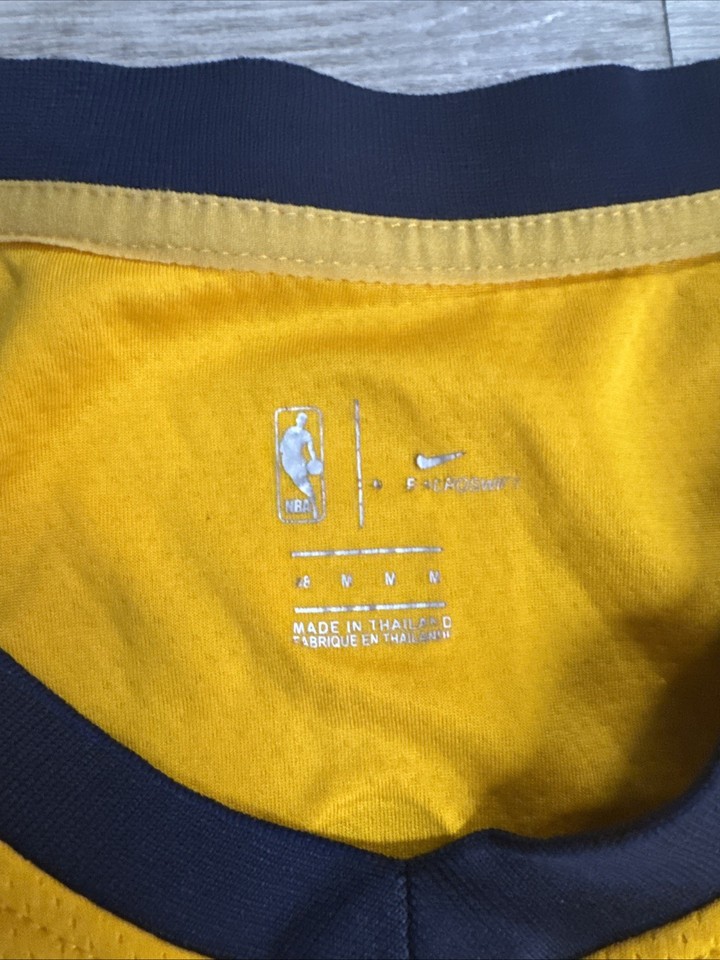 Indiana Pacers Jersey Mens Fanatics Brand Medium Yellow #11 Sabonis | eBay