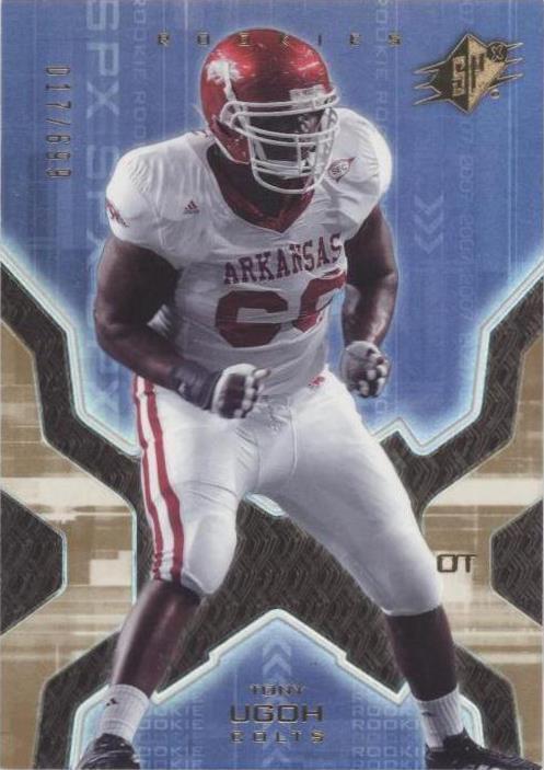 2007 SPx - Rookies Tony Ugoh #121 Gold /699 (RC) for sale online | eBay