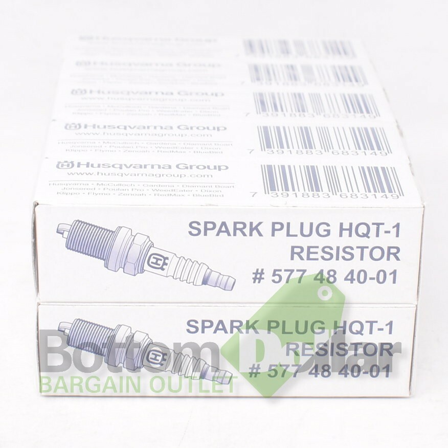 Husqvarna HQT1 - Alternative spark plugs