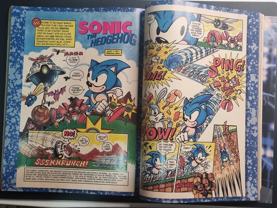 Electronic Gaming Montly #27 - EGM - October 1991 - 1st Sonic promo ...