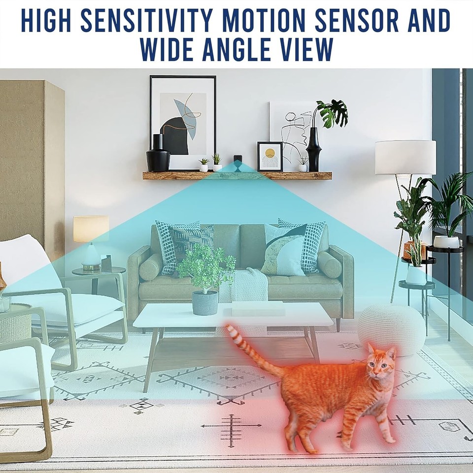 Wi-Fi Smart Camera Full HD 1080p Motion Detector/Spay camera/Mini ...