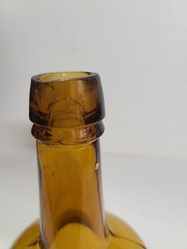 Rare Mineral Water Bottle - ALBURGH SPRINGS. VT. Honey Amber Quart | eBay