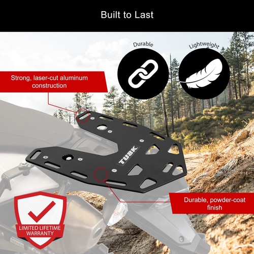 Tusk Top Rack Luggage Carrier Rear Tail Rack for KTM 690 Enduro R 2019 ...