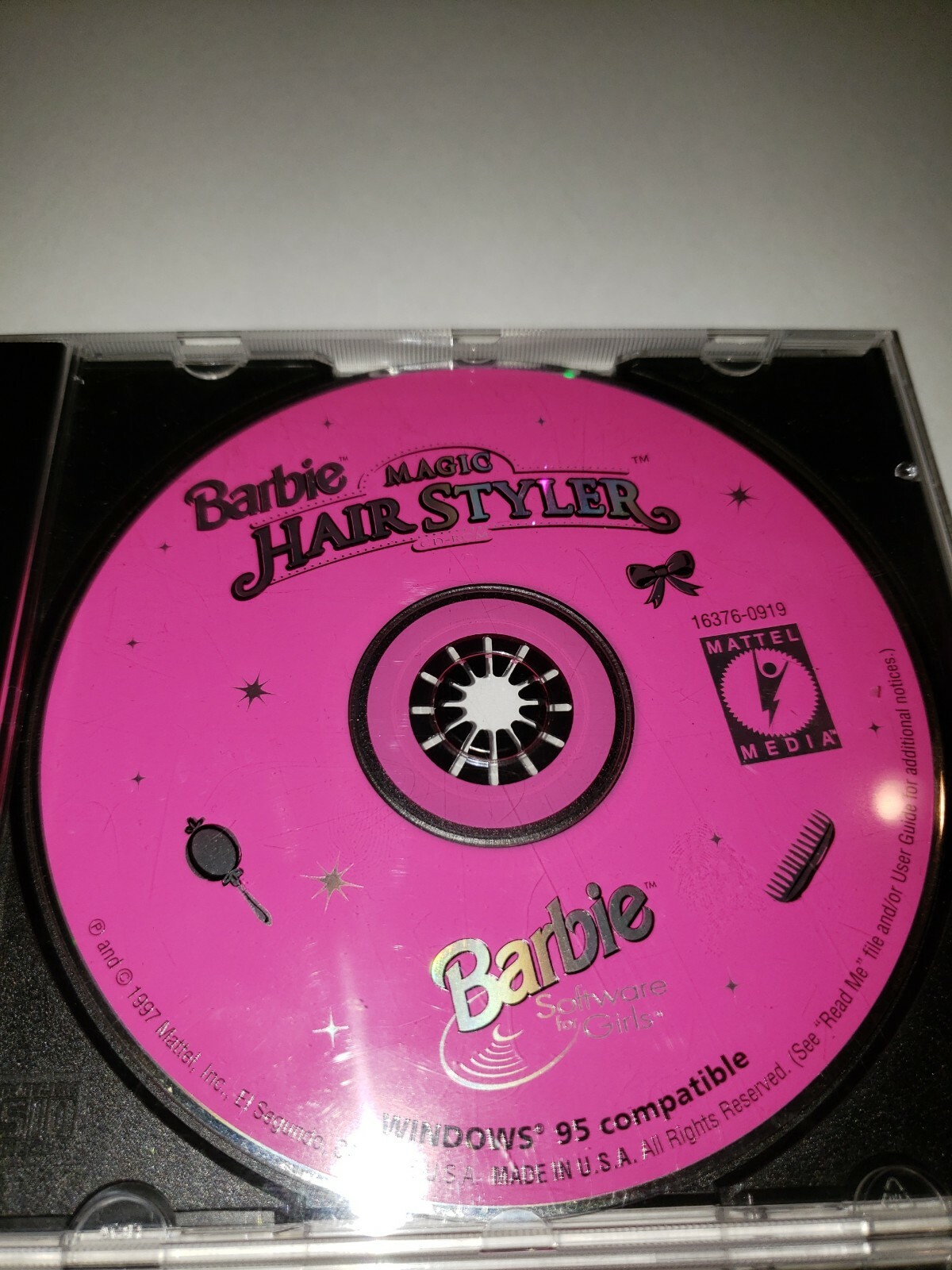 Barbie CD-ROM Game Lot of 4 - Beach Vacation Hair Styler Fashion ...