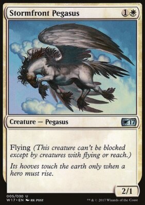 MTG Magic the Gathering Stormfront Pegasus (5/30) Welcome Deck 2017 NM ...