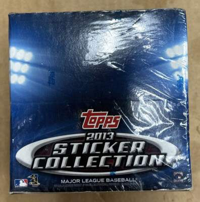 Topps 2013 MLB Baseball Sticker Collection 50 Packs of 8 Stickers ...