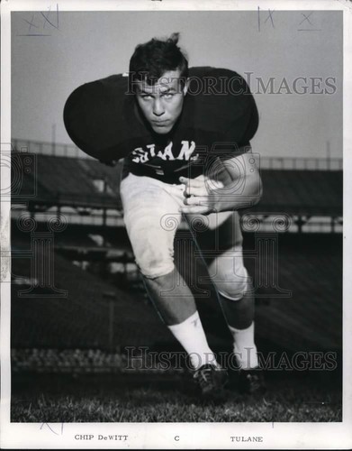 1969 Press Photo Chip DeWitt, Tulane Football Player | eBay