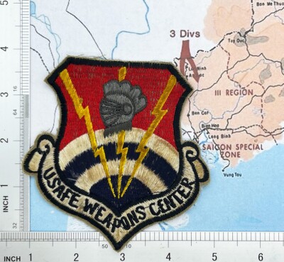 Patch , USAFE WC weapons center patch , usaf patch , c5-882 | eBay
