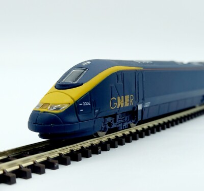 N Gauge Scale British Rail GNER EUROSTAR Tunnel Locomotive Train Model ...