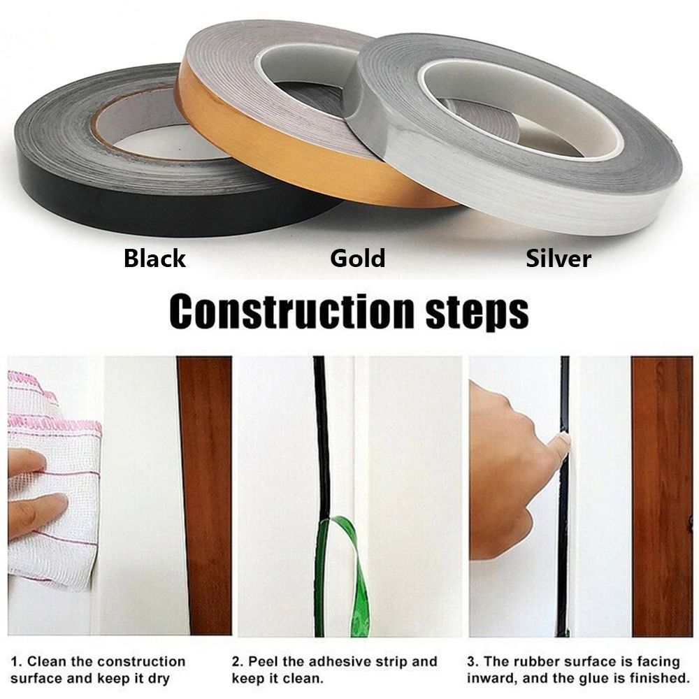 Waterproof Ceramic Tile Beauty Self-Adhesive Sealing Strip Living Room ...