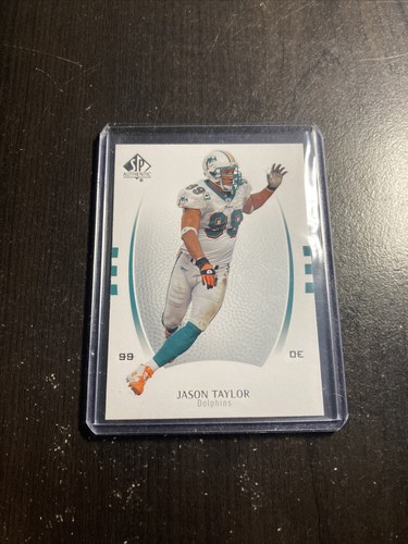 Jason Taylor SP AUTHENTIC CARD NFL 2007 T13-152 | eBay