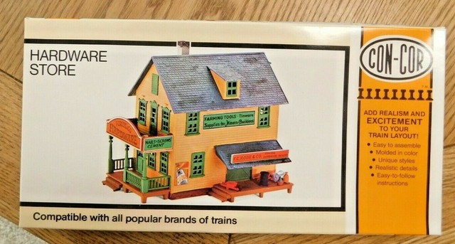 HO Scale Con-Cor Model Building Kit 9053 Hardware Plastic for sale ...