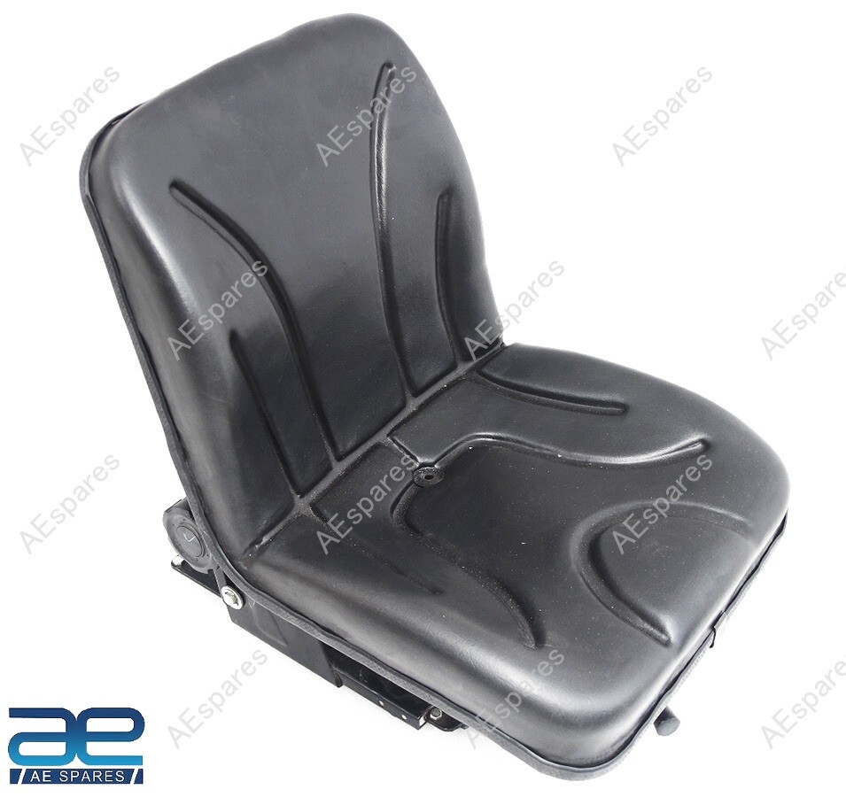 Adjustable Seat Black For Massey Ferguson & Farmtrac Tractors ECs | eBay
