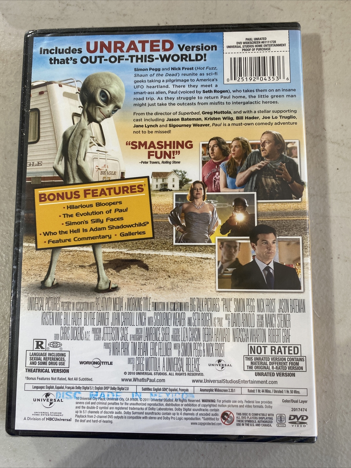 Paul (DVD, 2011) for sale online | eBay