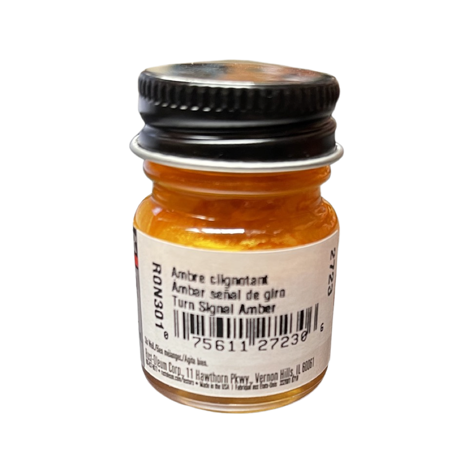 NEW! Model Master Enamel Turn Signal Amber Paint, 2723, 0.5 FL OZ | eBay
