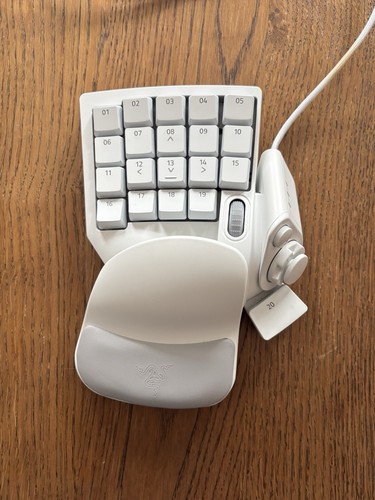 Razer Tartarus Pro RZ07-0311 Mercury White Gaming Keypad – Analog ...