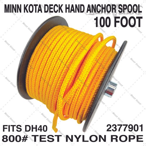 Minn Kota Deck Hand 40 Anchor Spool - 100' Rope - DH40 - 2377901 | eBay