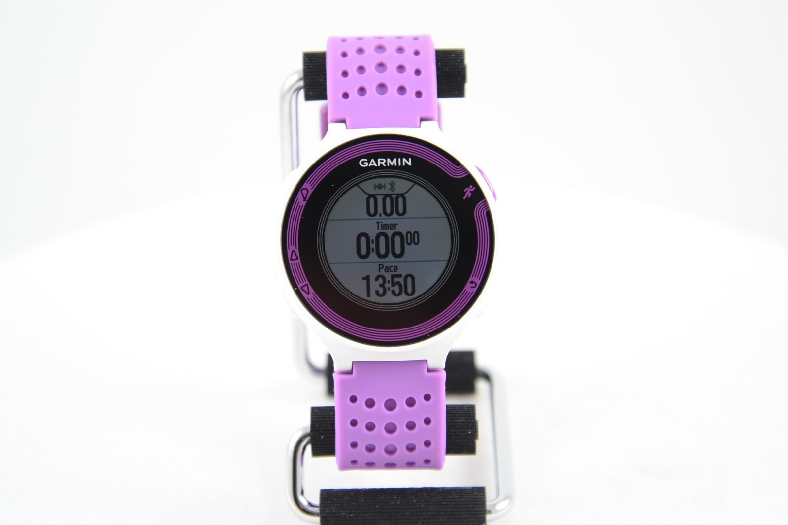 Garmin Forerunner 220 White/Violet GPS Running Watch w/Charger