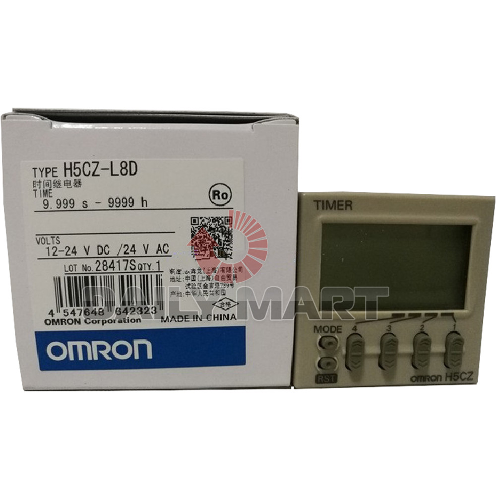 Brand New in Box Omron H5CZ-L8D 12-24VDC 24VAC Timer | eBay